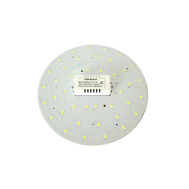 Piastra Led Plates 15W Bianco Caldo 220V 210mm Con Calamite Ceiling ...